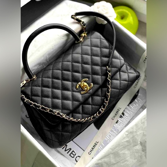 CHANEL | Bags | Authentic Chanel Coco Handle Handbag | Poshmark